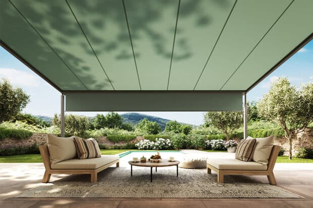 markilux: 'Our pergola cubic with cubist design is well received'